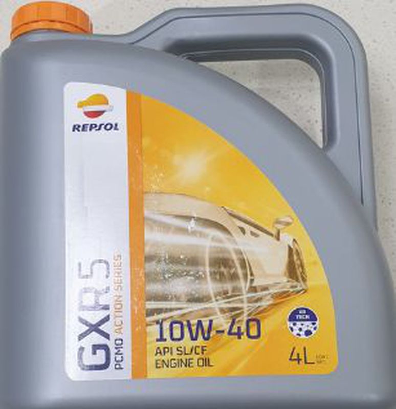 Oli Mesin Repsol GXR5 10W-40 Kemasan Galon