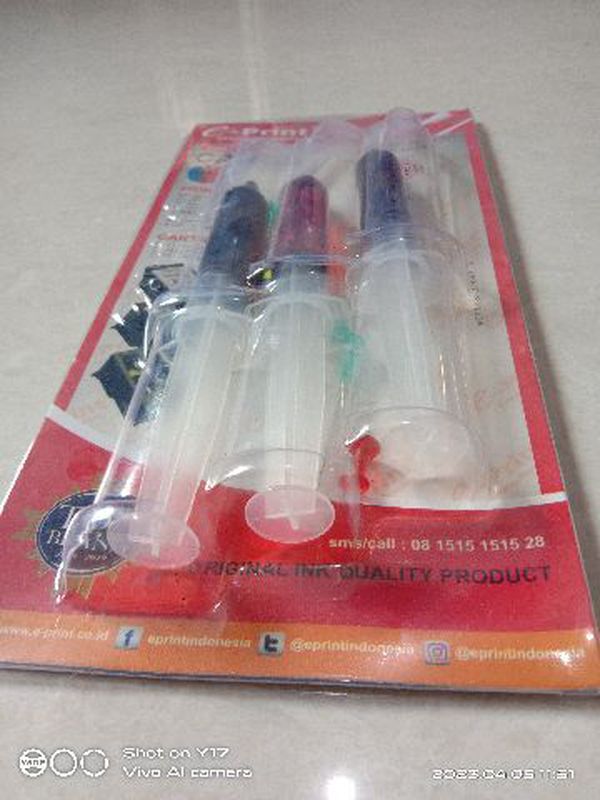 Tinta suntik Canon - Merah