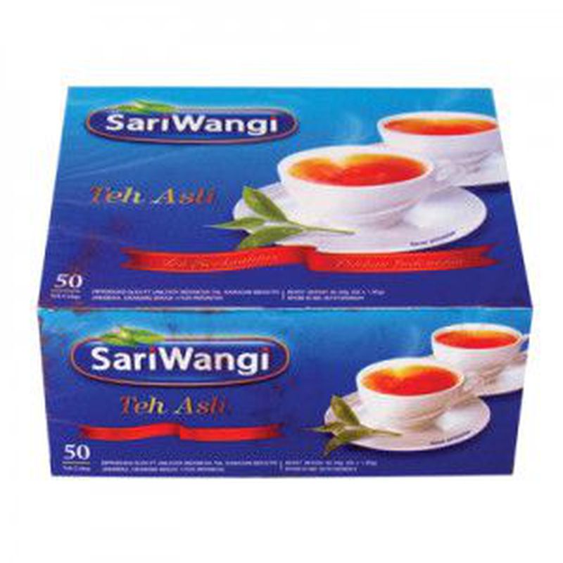 SARIWANGI TEH CELUP ASLI BOX 50X1.9g