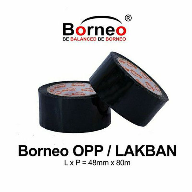 Isolasi Lakban Hitam Borneo