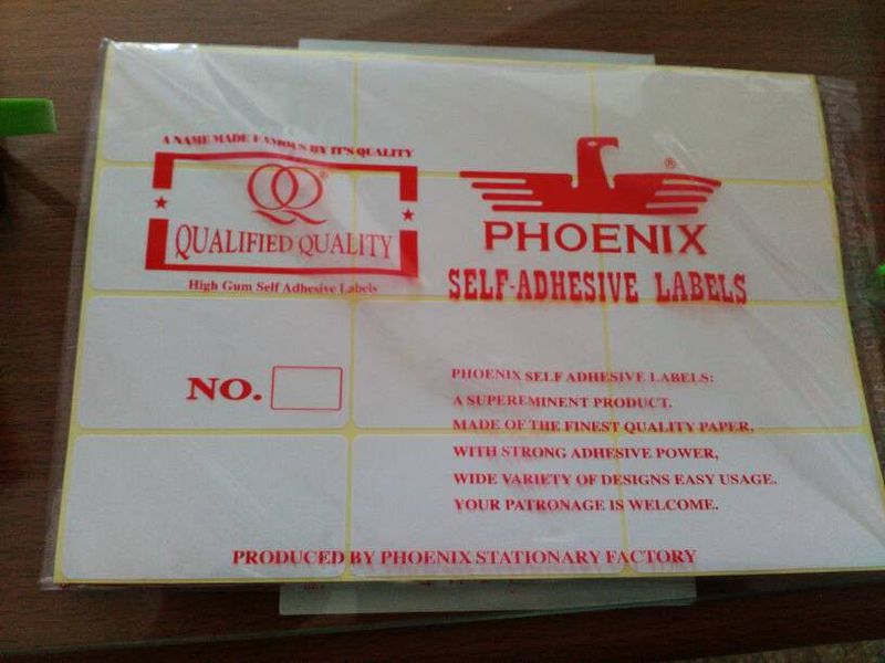 Kertas Label Stiker No. 103 Phoenix