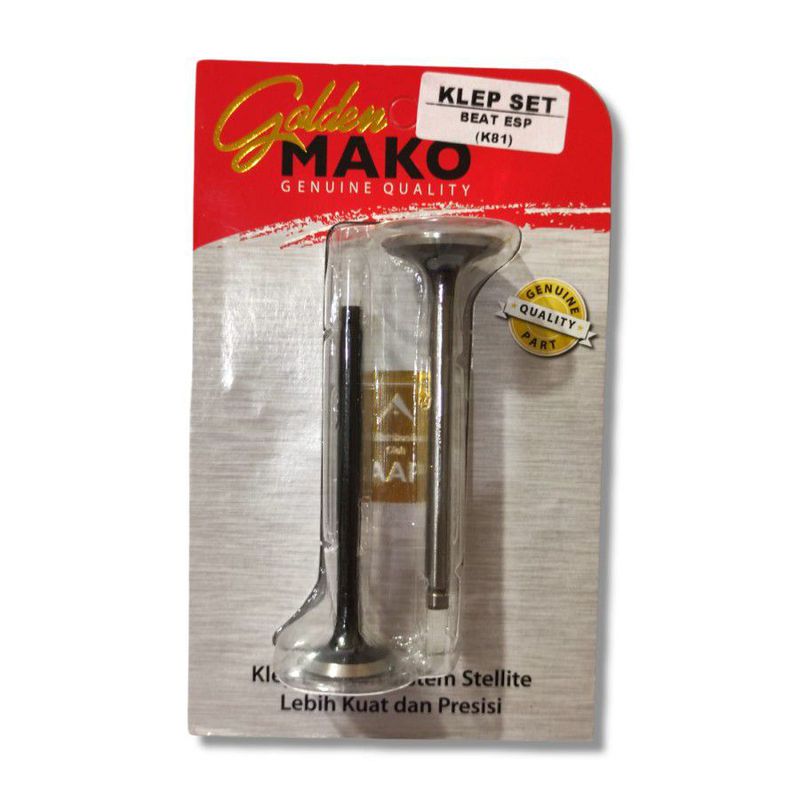 Klep VALVE SET IN EX SCOOPY FI BEAT FI ESP NEW K81 K44 2016 2020 MAKO