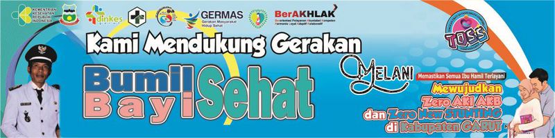 SPANDUK GERAKAN BUMIL SEHAT (DESA)