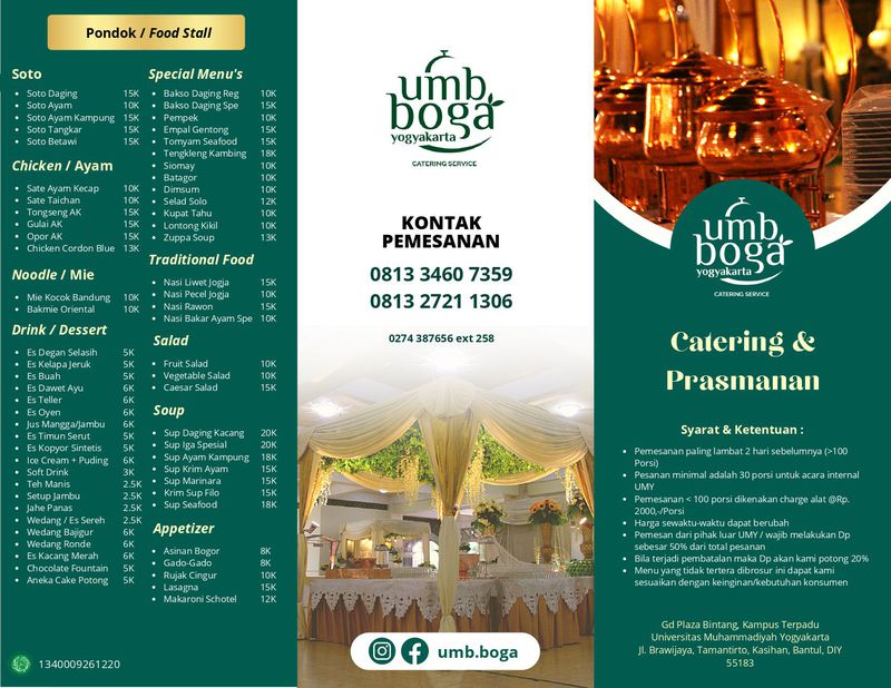 Prasmanan Boga Catering Service Yogyakarta - B