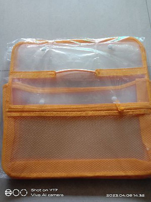 map plastik jinjing - Kuning