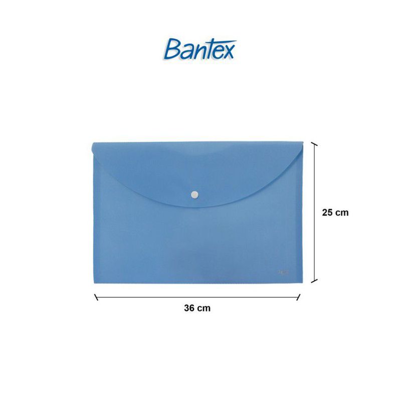 MAP PLASTIK KANCING FOLIO BANTEX