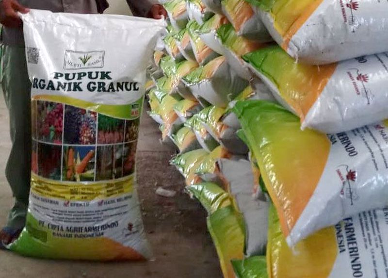 PUPUK ORGANIK GRANULE Kemasan 25 Kg
