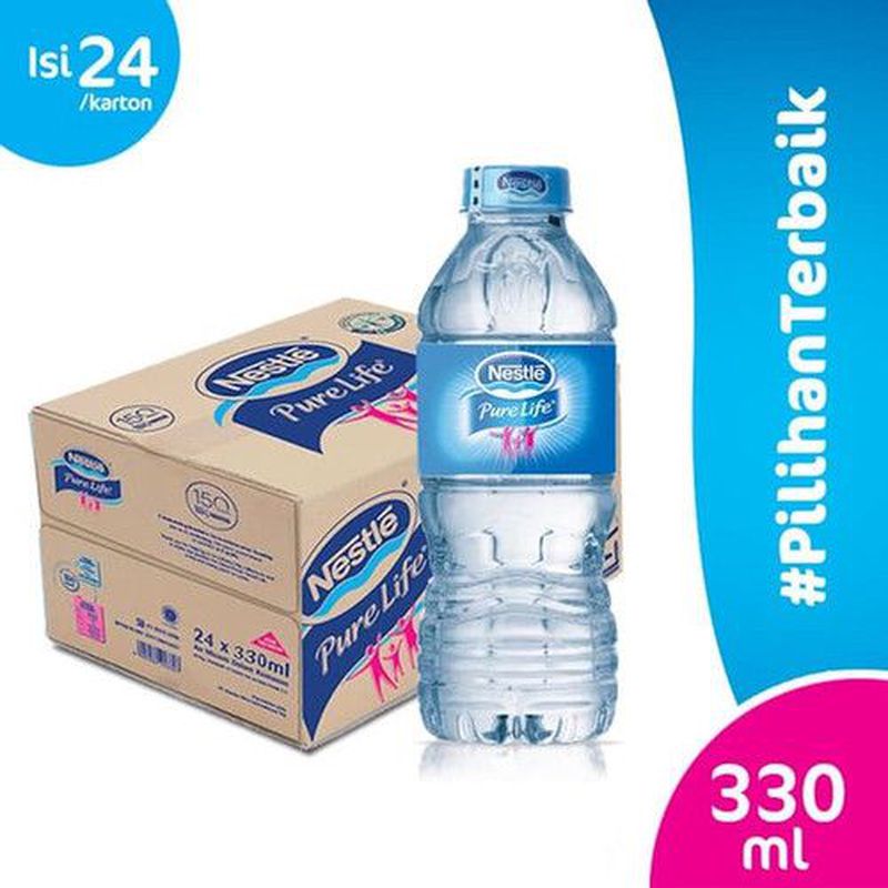 NESTLE Air Mineral Kemasan BOTOL Varian 330 ml