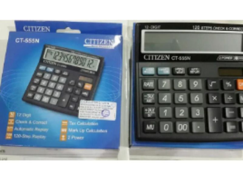 Kalkulator Citizen CT 555 N Asli