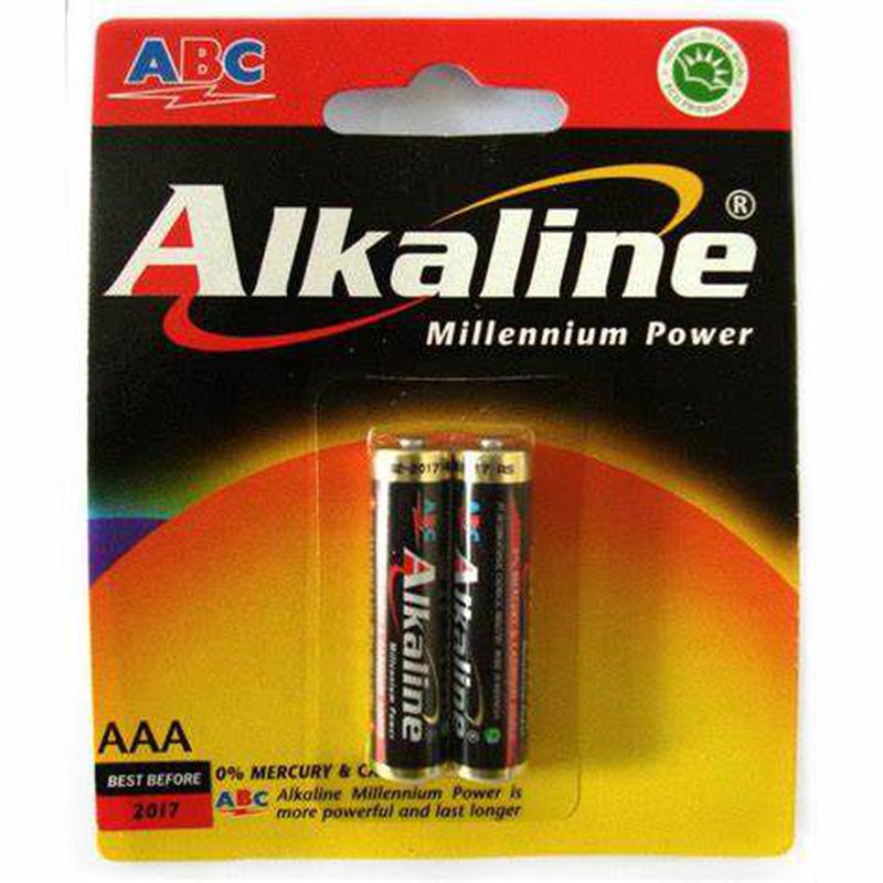 ABC Alkaline Batu Baterai A3 isi 2