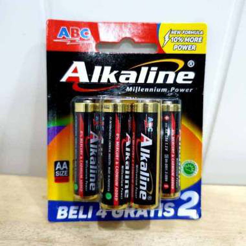 Baterai A3 Alkaline isi 4
