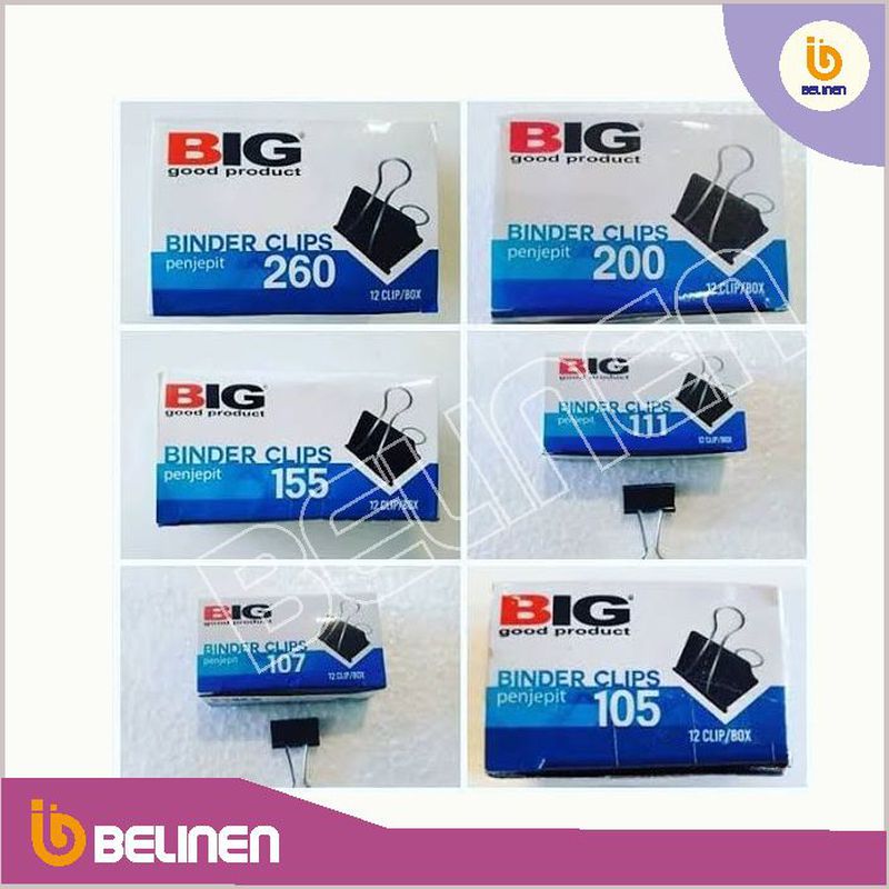 BINDER CLIPS BIG - 105