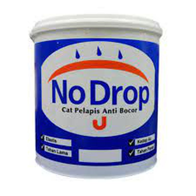 Cat No Drop Putih, Hitam Abu-abu Dll ( 1 Galon)