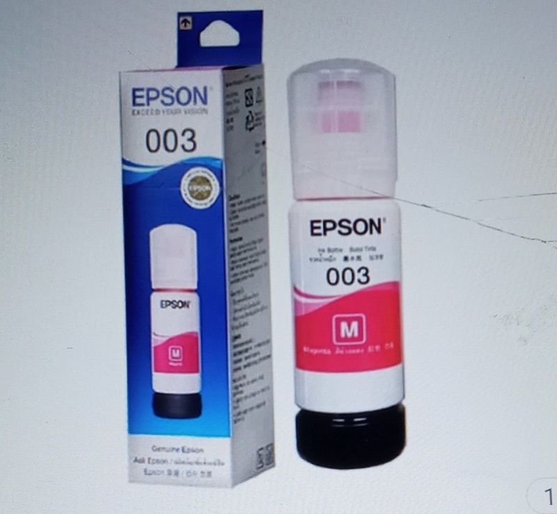 Tinta epson 003 magenta / merah