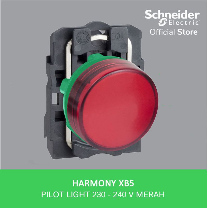 SCHNEIDER PILOT-LAMP LED 240VAC MERAH XB5AVM4