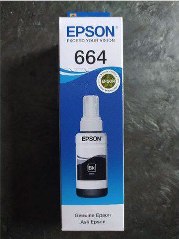 Tinta Epson 664 T664 Original - Black