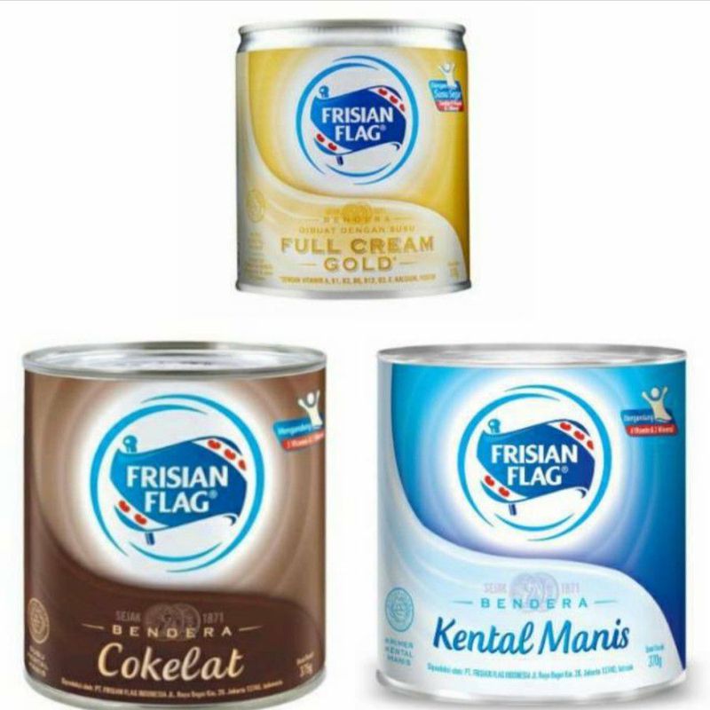 Susu Kental Manis Frisian Flag 370g