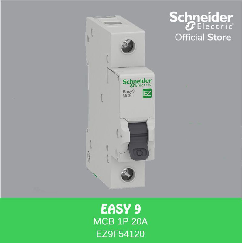 SCHNEIDER MCB EASY9 1P 20A EZ9F54120