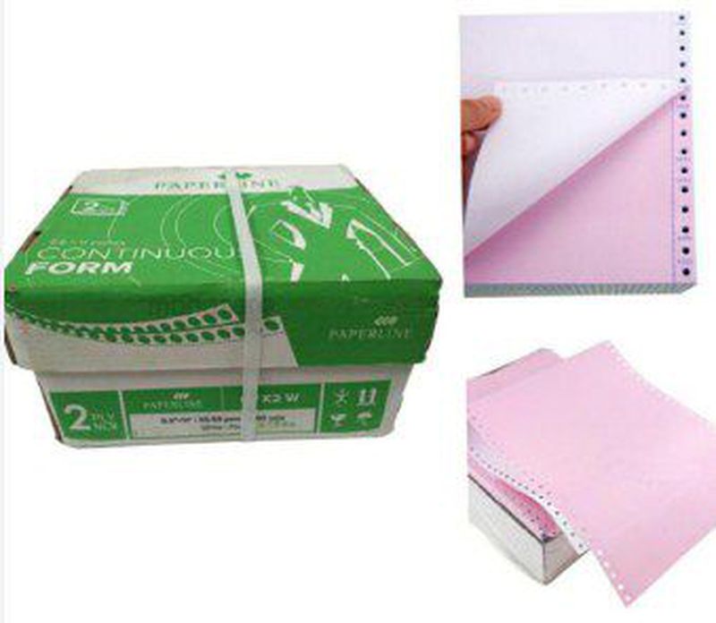 Kertas Continuous Form 9.5 x 11" 2ply Bagi 2 - Paperline