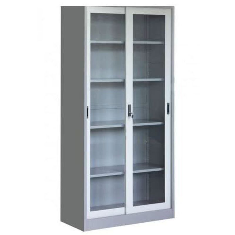 Lemari Arsip Tinggi Pintu Kaca Sorok