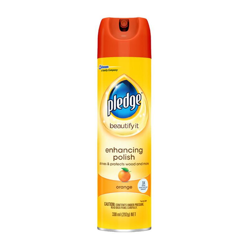 Pledge Aerosol Orange Furniture Polish 330 g