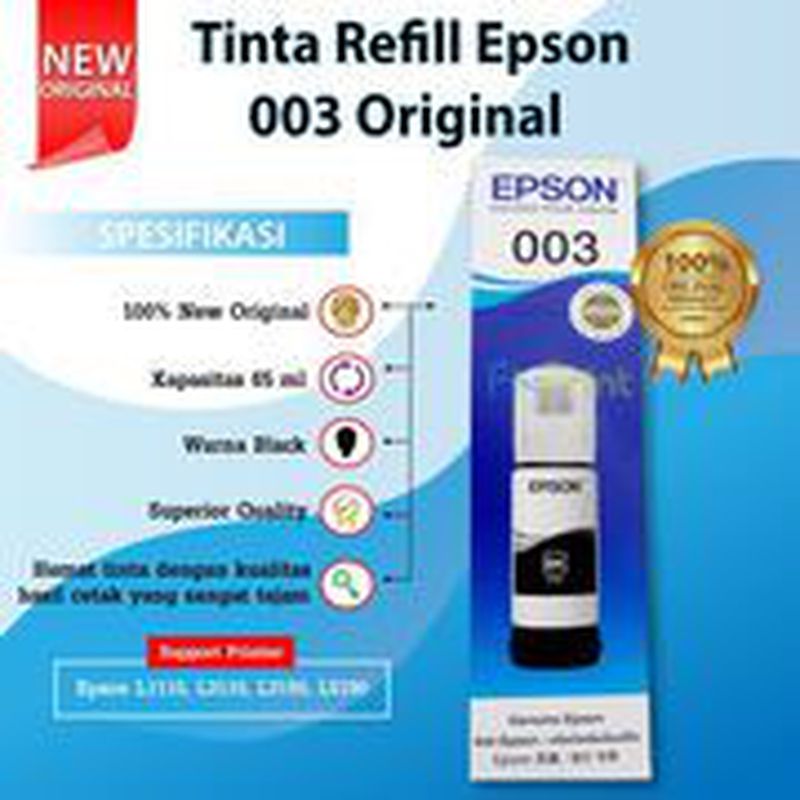 tinta printer hitam