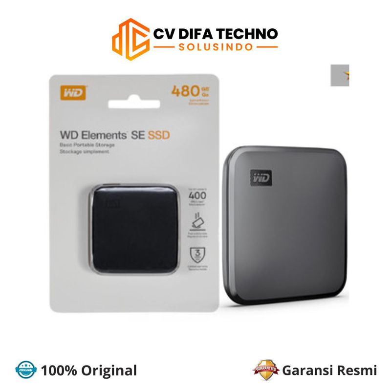 SSD External WD ELEMENTS SE 480GB 3.0