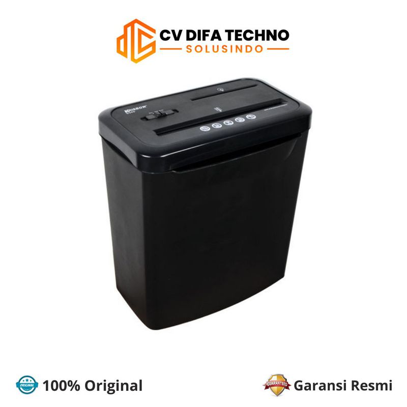 Mesin Penghancur Kertas Krisbow S340 - Hitam