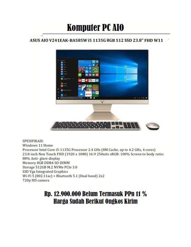 KOMPUTER PC AIO