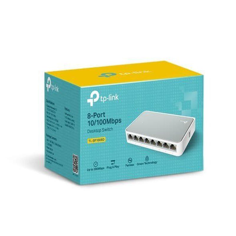 Network Hubs and Switch 8 Port TP LINK SF1008D