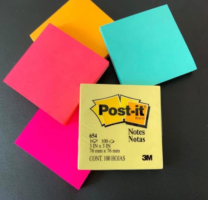 STR Sticky Notes 3M 654 Warna