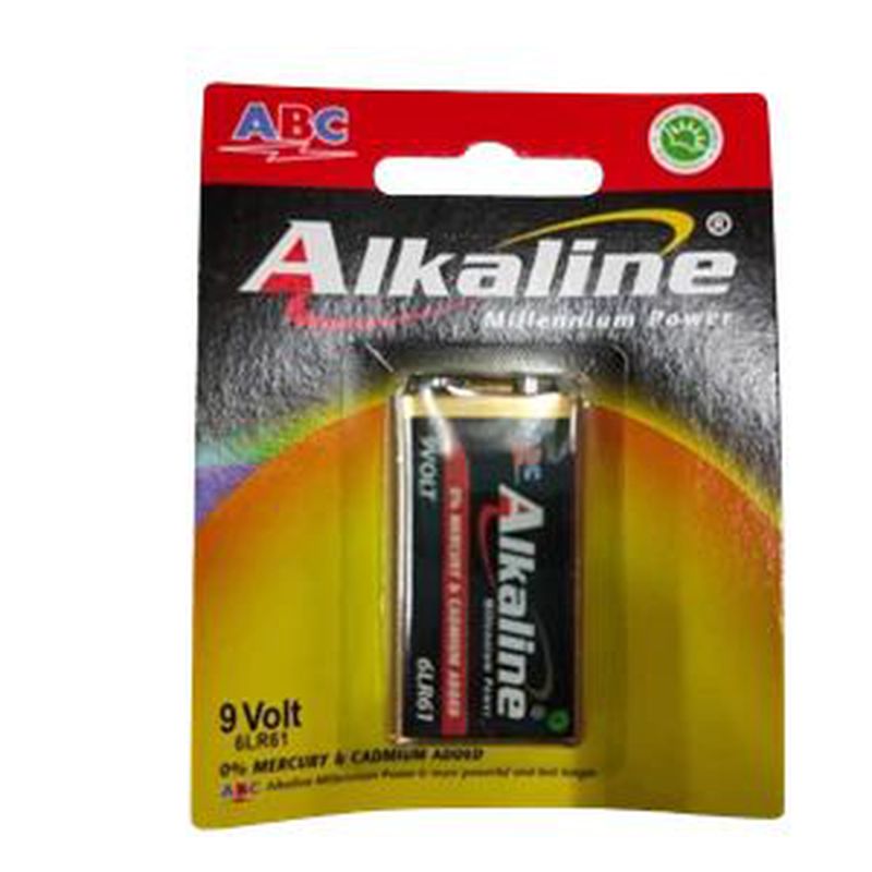 Baterai Lainnya / Baterai 9V ABC Alkaline Millennium Power