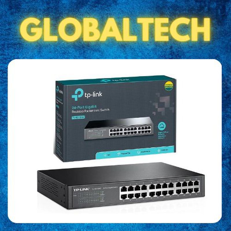 TP-LINK TL-SG1024D Switch Hub 24-Port Gigabit Desktop / Rackmount