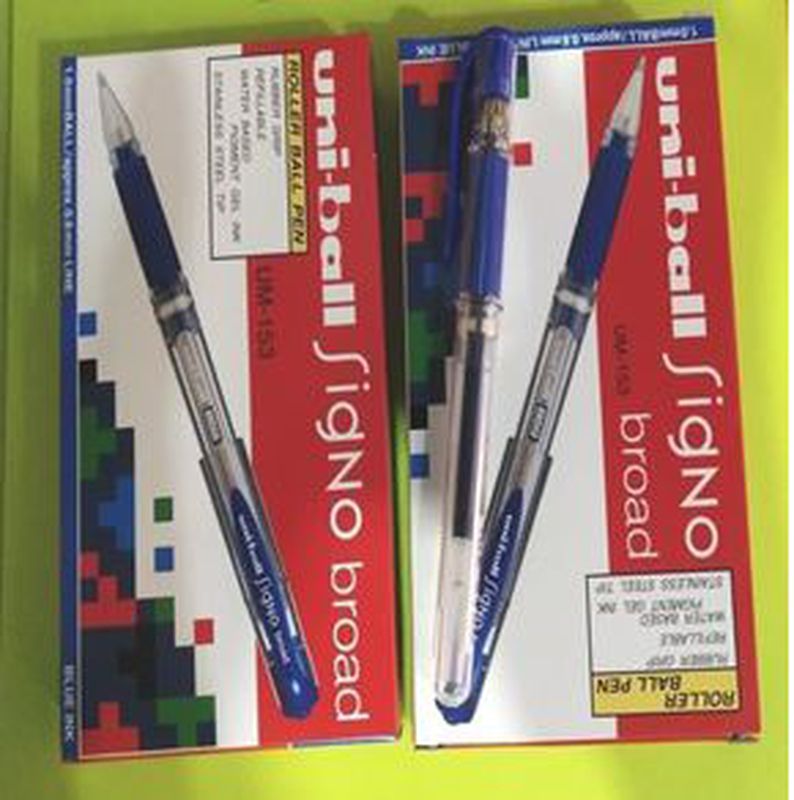 Pena Signo Ballpoint Gel Ink Uni Ball Um-153