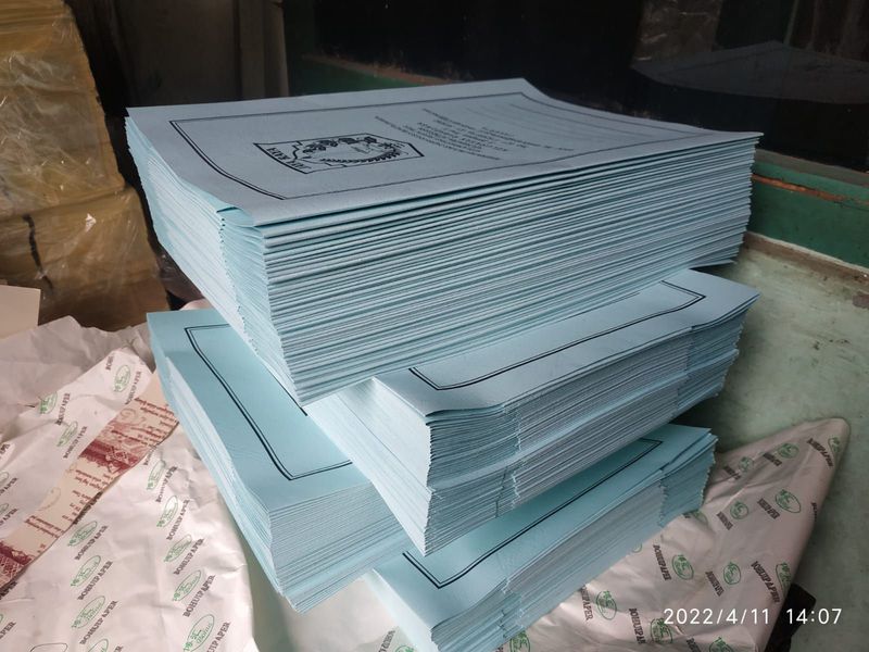 Odner dan Map / Cetak Stop Map Dinas