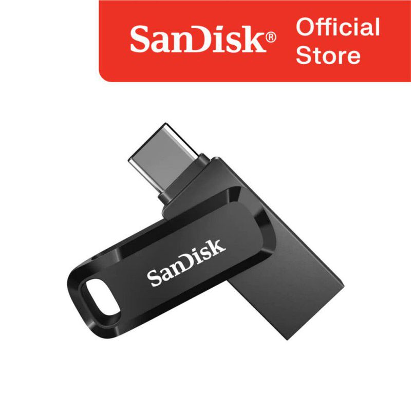 Flashdisk (Sandisk OTG USB Type-C USb 3.1 Ultra Dual Drive Go) - 64GB