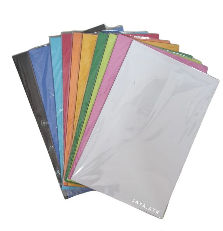 Kertas Buffalo F4 Folio Karton Jilid - Merah Tua