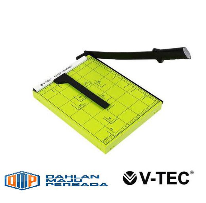 V-Tec Mesin Pemotong Kertas / Paper Cutter Besi - VT-1210 (A4)