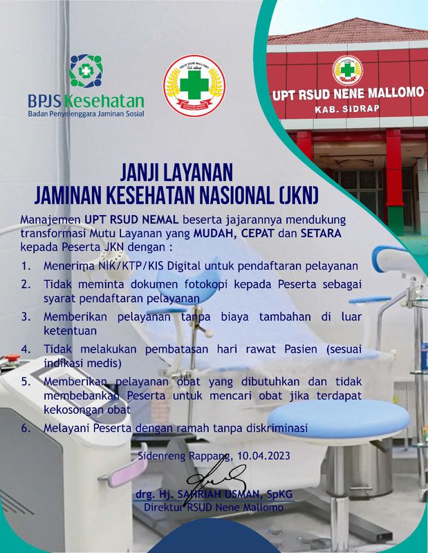 Banner Janji Layanan Jaminan Kesehatan Nasional (JKN)
