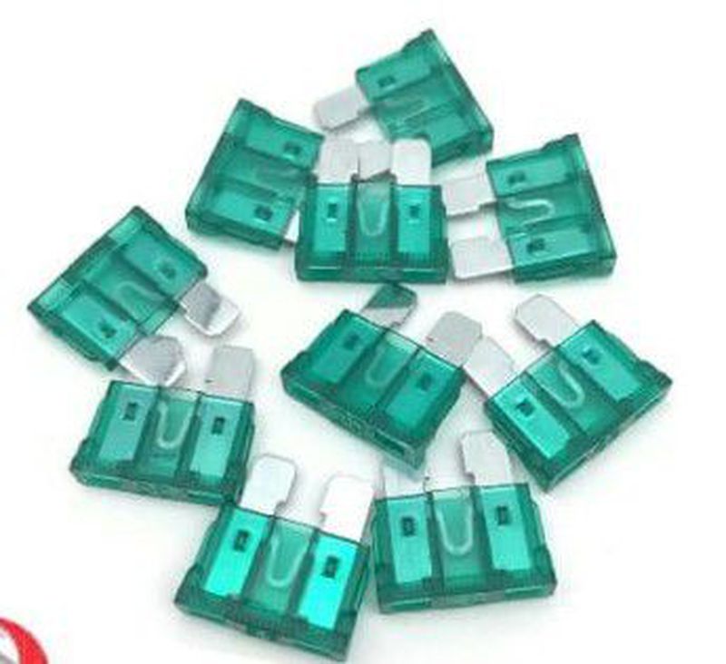 Sekring 2 Kaki 30 A, isi 100 bh