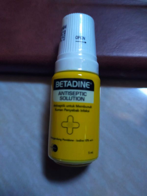 Betadine cair 5 ml