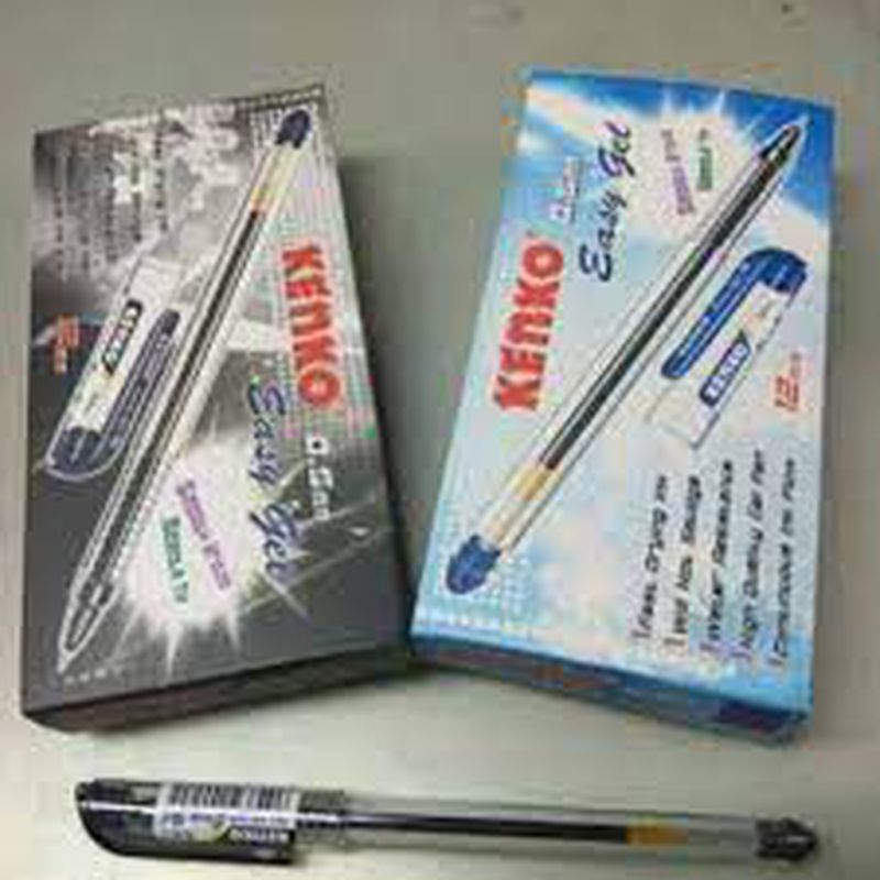 Ballpoint Gel Kenko K-1 (BLACK, BLUE) - Biru