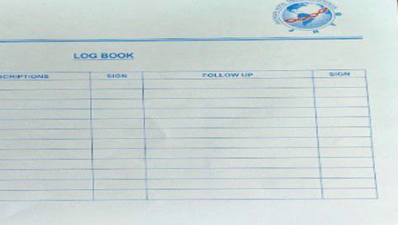 Log Book