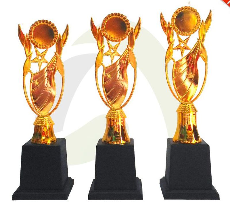 Piala/Trophy - 1 Set - Tinggi 33-35cm