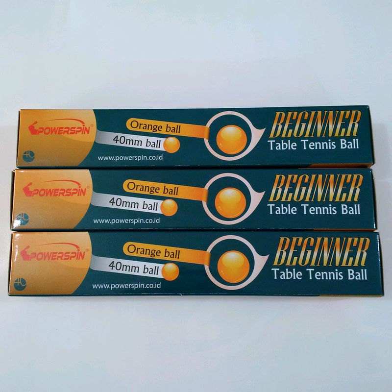 POWERSPIN BOLA PIMPONG POWERSPIN 40MM BALL