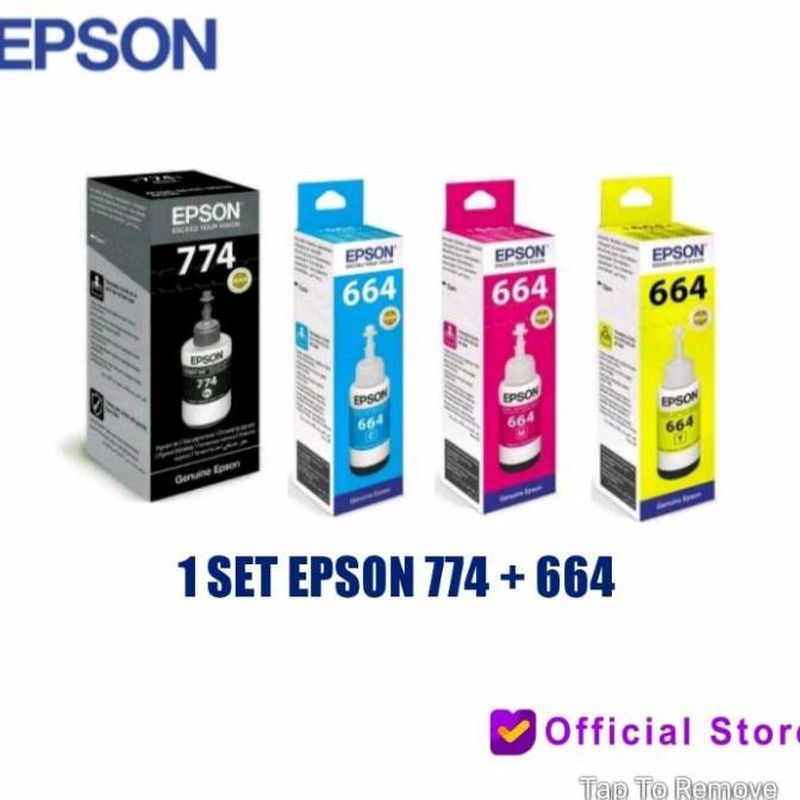 Tinta Printerepson 664 L1455 Pp Kuning 3712