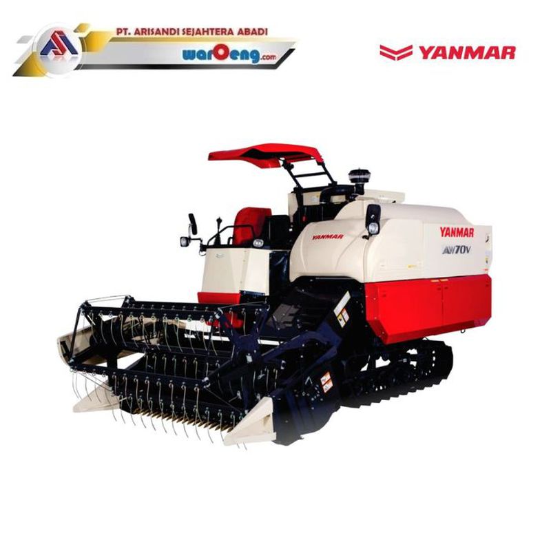 Pemanen Padi COMBINE BESAR Mesin Panen Padi Yanmar YH850
