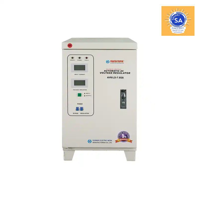 Stabilizer Listrik Stavolt Voltage Regulator MATSUYAMA -AVR - L 7.5 GS