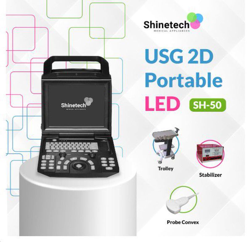 SHINETECH SHINETECH USG 2 DIMENSI WITH PROBE CONVEX + TROLLEY + STABILIZER