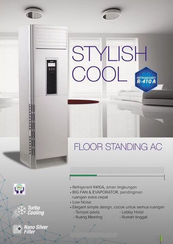 AKARI AC FLOOR STANDING 5PK AFS-5398GLW AKARI AC FLOOR STANDING 5PK AFS-5398GLW